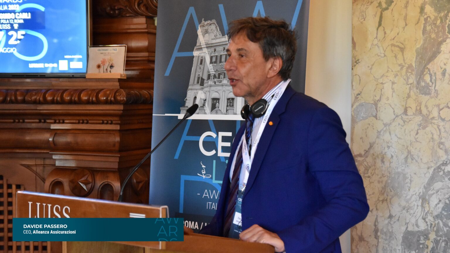 Davide Passero - CEO Alleanza Assicurazioni - CEOforLIFE - IT